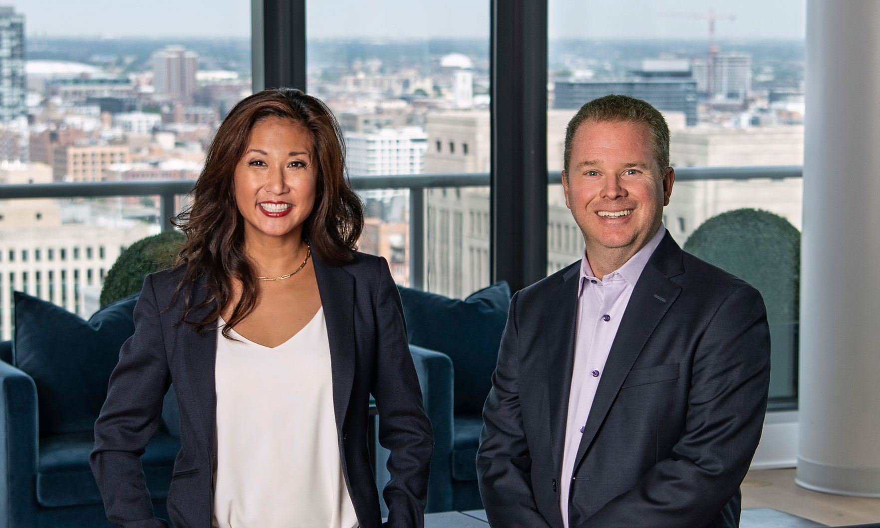 Jenny Lim-Spiggos & Pete Mangione - Chicago Agent Magazine