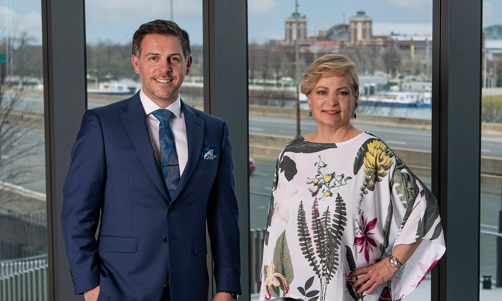 Greer Haseman and Chris Curran - Chicago Agent Magazine