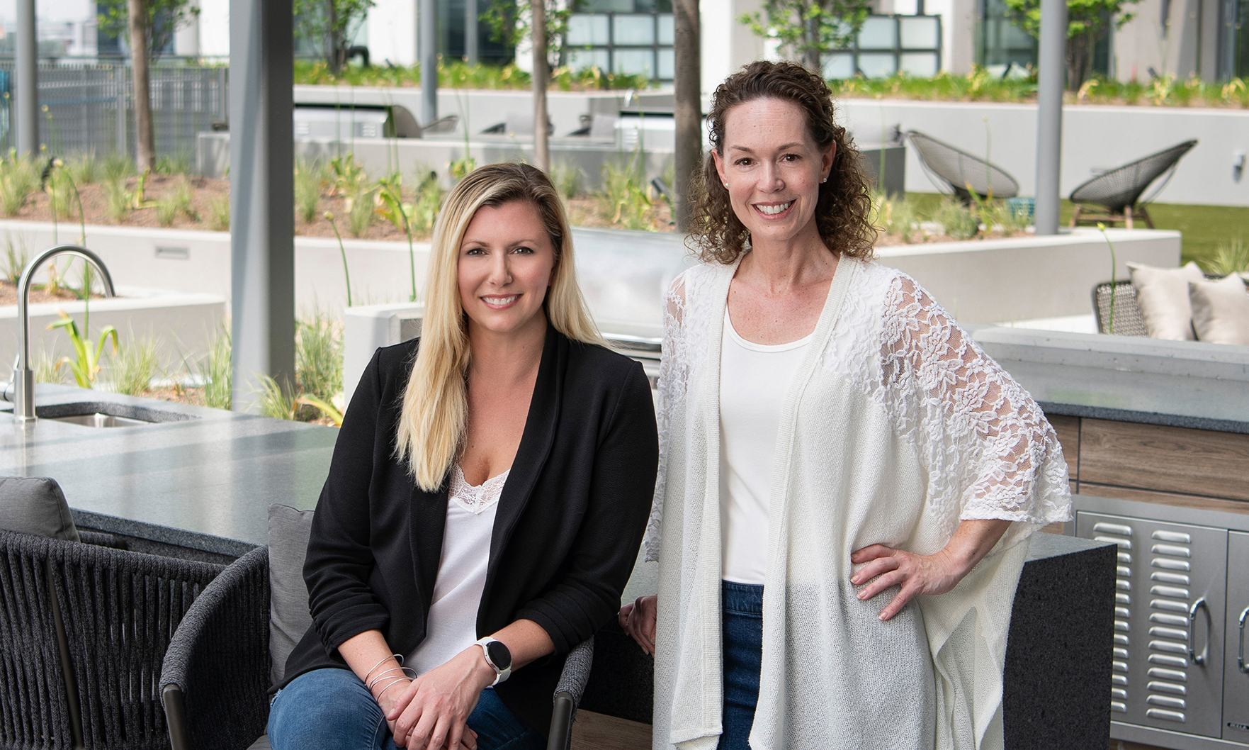 Julia Corkey and Vickie Schoenfeld - Chicago Agent Magazine