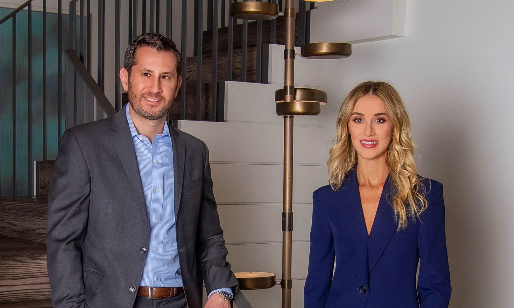 Elliot Small & Olivia Stohle - Chicago Agent Magazine